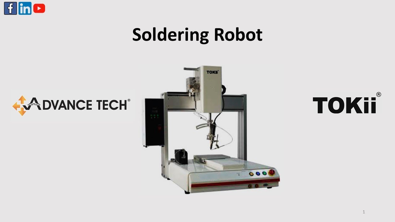 TOKii soldering Robo - YouTube