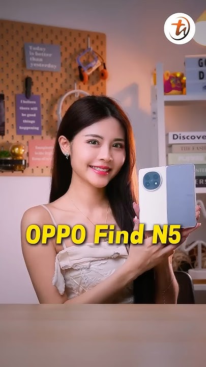 OPPO Find N5｜手机竟然可以无线连接Mac? 办公更有效率！ - YouTube