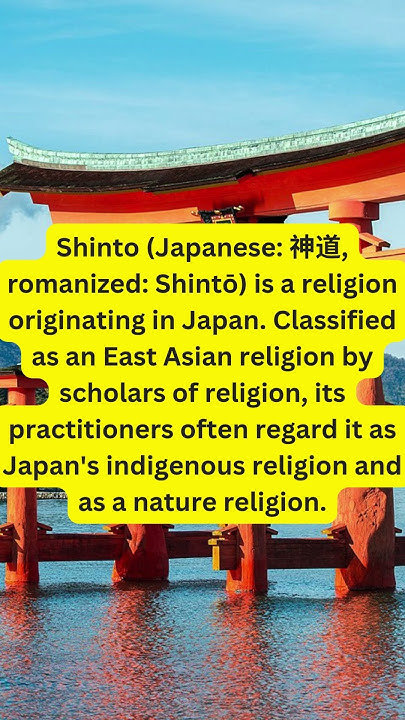 Introduction to Shinto: Japan’s Ancient Religion #shorts #japan - YouTube