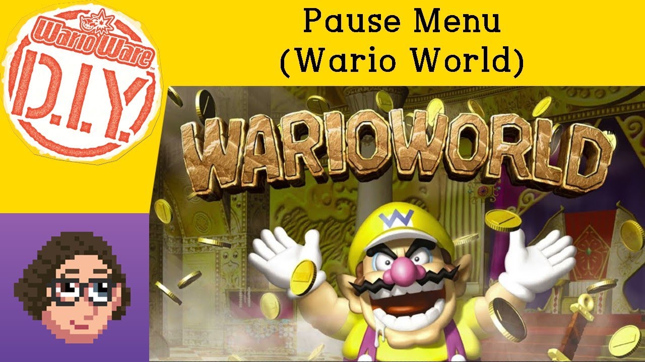 Pause Menu - Wario World (Warioware DIY) - YouTube