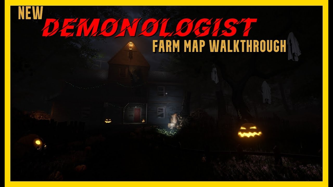 Farm House Map Walkthrough(easy)! - Demonologist Gameplay - YouTube