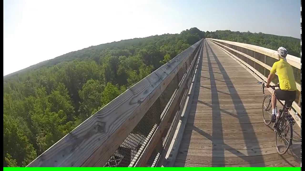 Excelerate Tour: Day 2: High Bridge Rail Trail - YouTube
