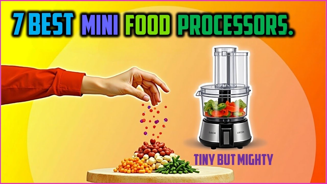 Top 5 Mini Food Processors of 2025 🔥 Compact But Powerful Kitchen ...