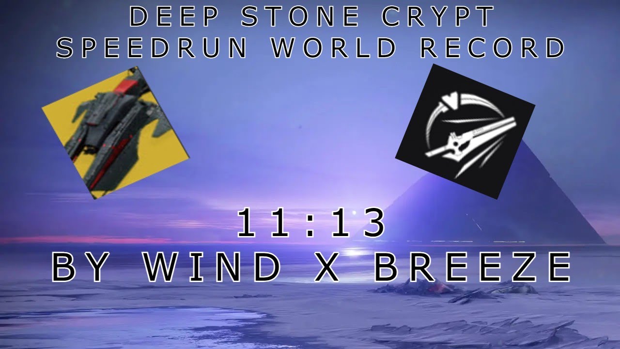 Deep Stone Crypt speedrun world record by wind x breeze [11:13] - YouTube