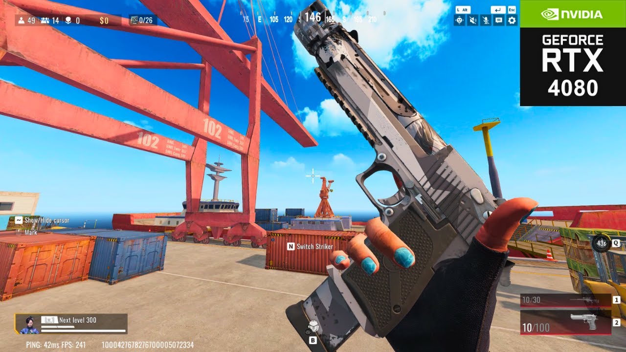 BLOOD STRIKE : INSANE DEAGLE LOADOUT 4K GAMEPLAY 240FPS (No Commentary) - YouTube