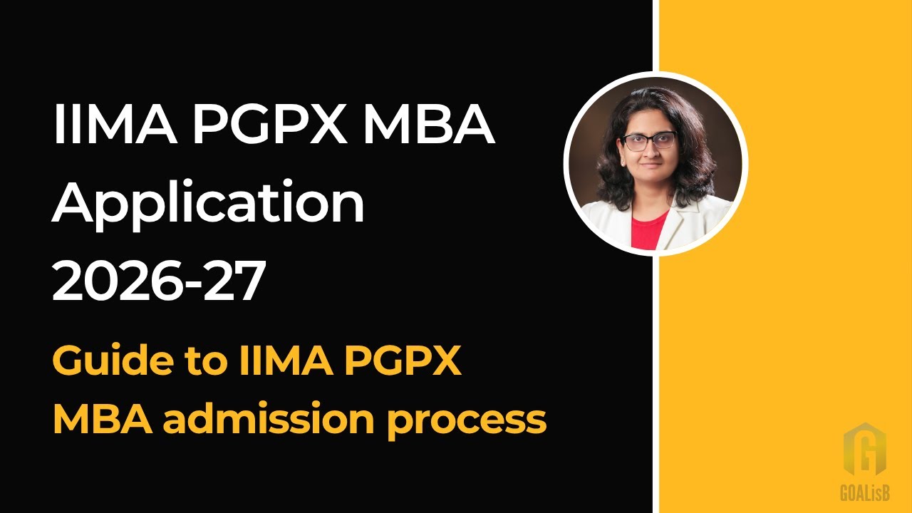 IIMA PGPX 2026–27 Admission Guide | Eligibility, Deadlines, Fees & Application Strategy - YouTube
