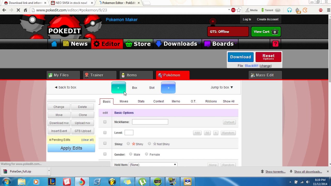 How to get Pokegen pokemon in Pokemon x and y and ORAS using SMS4 - YouTube