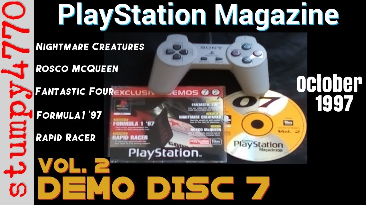 Official PlayStation Magazine: Demo Disc 7 Volume 2. October 1997 ...