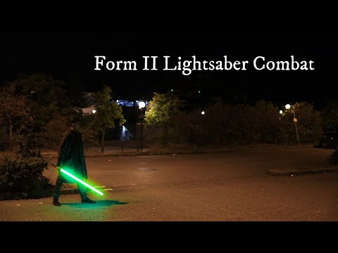 Lightsaber Form 2 - Simplified (Makashi) - YouTube