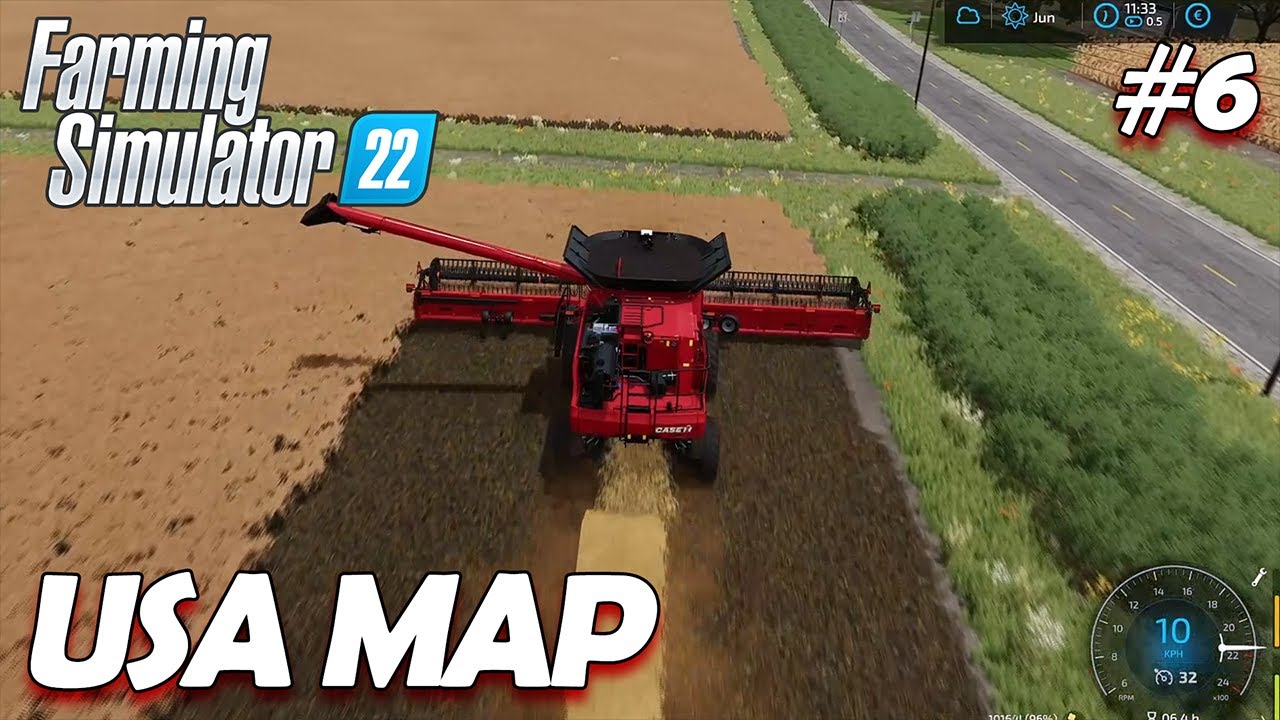 WE TAKE CARE OF THE FIELDS! | USA MAP | Farming Simulator 22 - YouTube