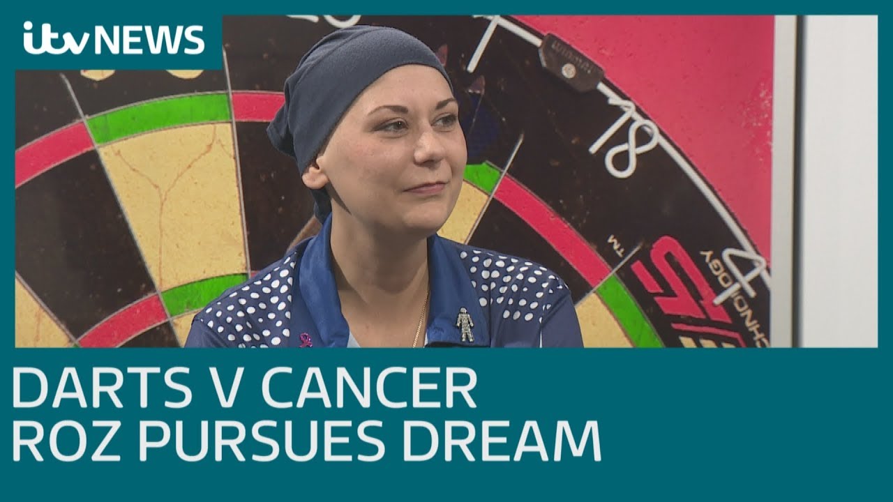 Darts player pursues dream career despite cancer treatment | ITV News ...