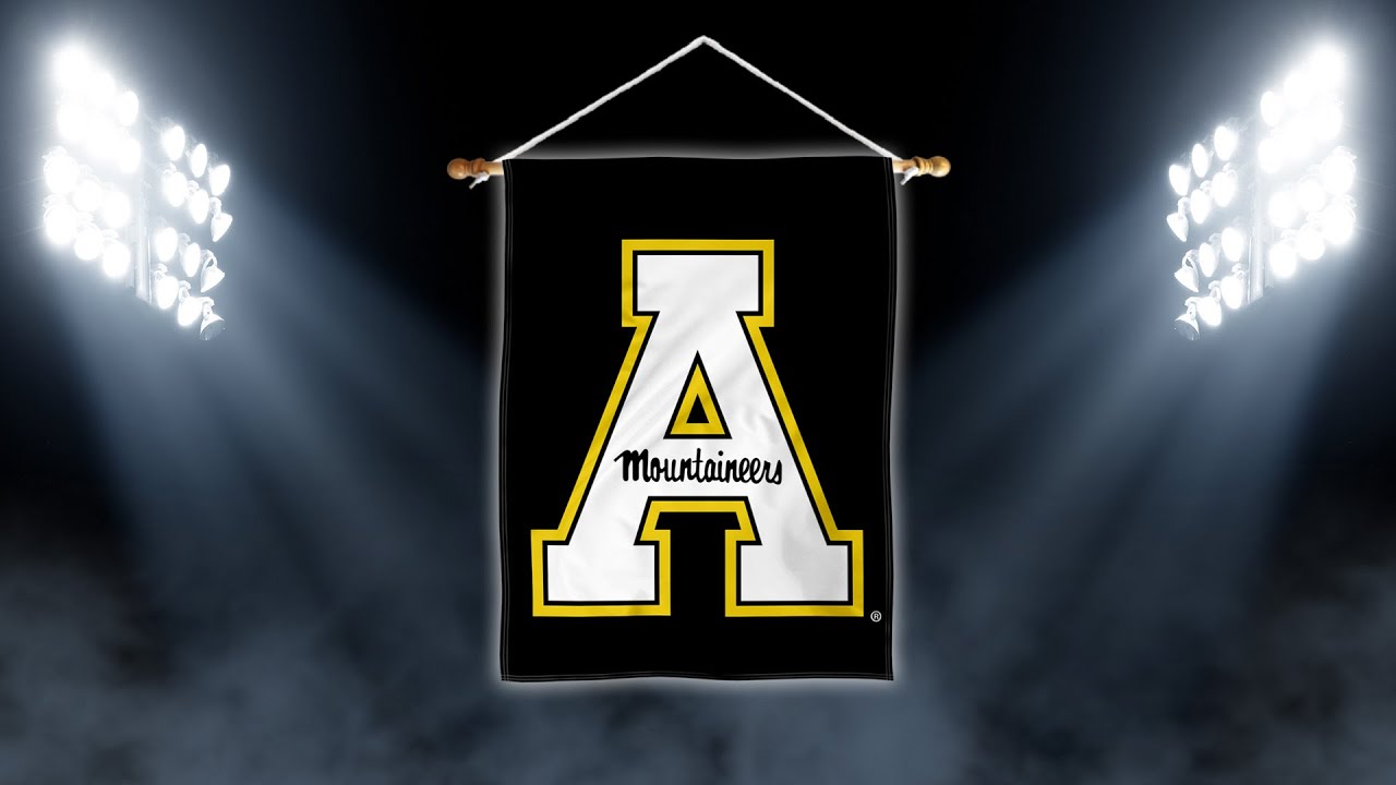 Appalachian State Mountaineers House Banner Flag - YouTube