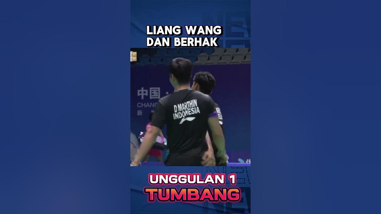 ANTHONY GINTING DAN FIKRI/DANIEL SINGKIRKAN UNGGULAN PERTAMA TIAN RUMAH CHINA OPEN 2024 #shorts ...