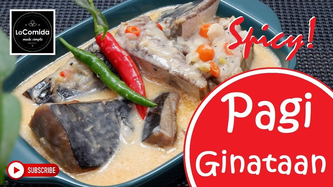 HOW TO COOK STINGRAY IN SPICY COCONUT MILK - GINATAANG PAGIMASARAP ...
