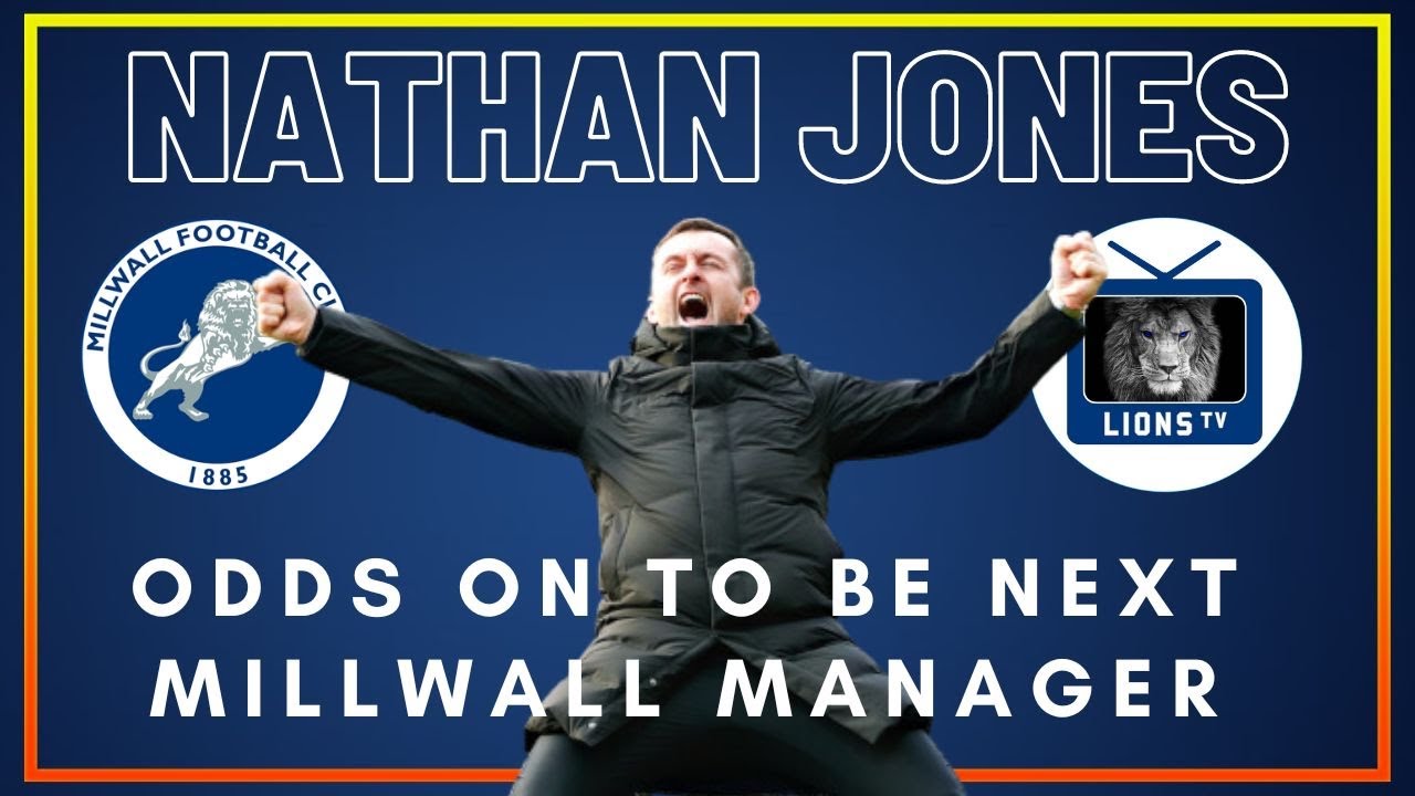 NATHAN JONES ODDS ON FAVOURITE TO BECOME OUR NEW MANAGER #millwall # ...
