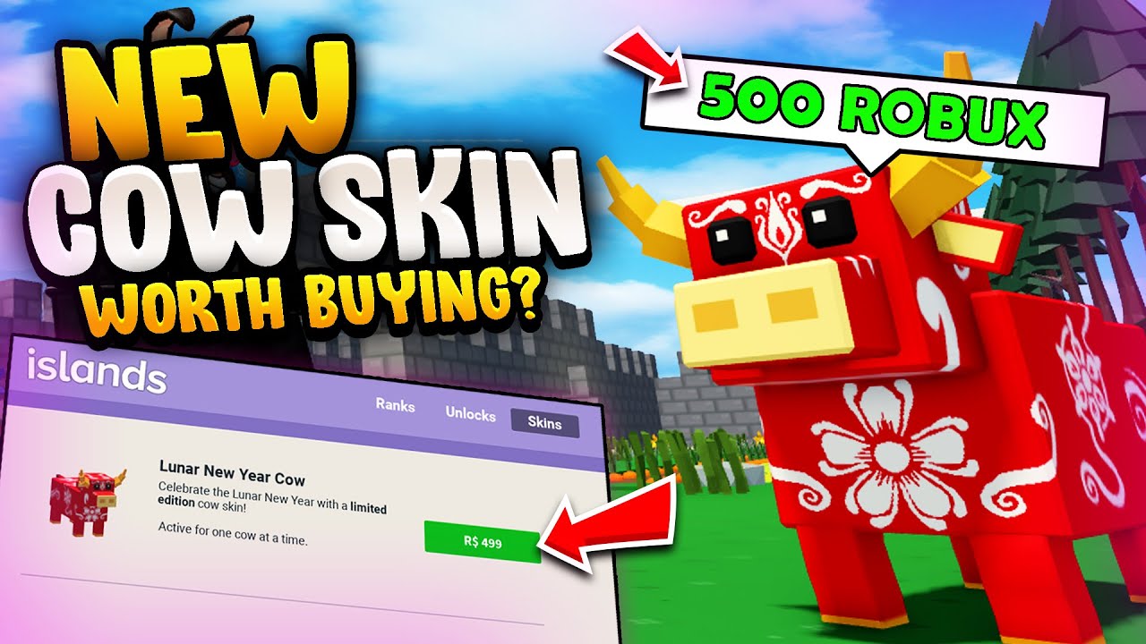 How To Get Cow Skins In Islands Roblox at Jeanne Phillips blog