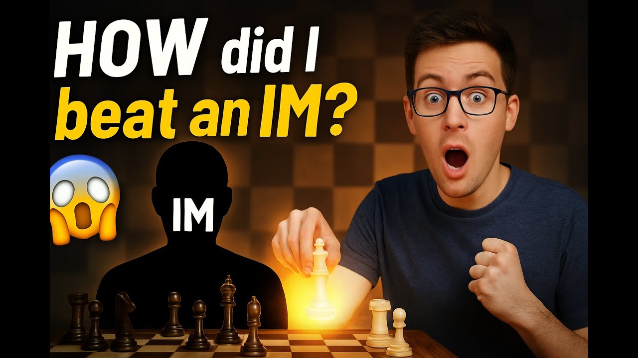 I BEAT an IM in Chess! 😱 | INSANE Blitz Game on Lichess.org - YouTube