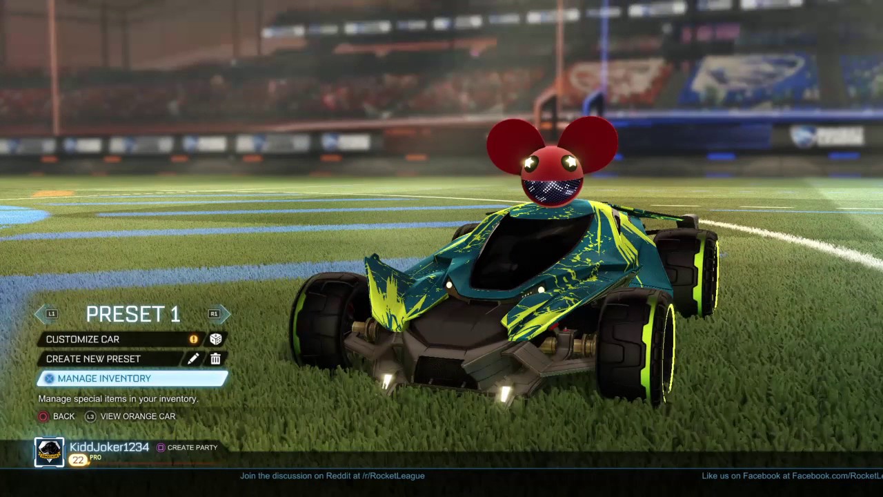 Rocket League Mantis from Nitro crate - YouTube