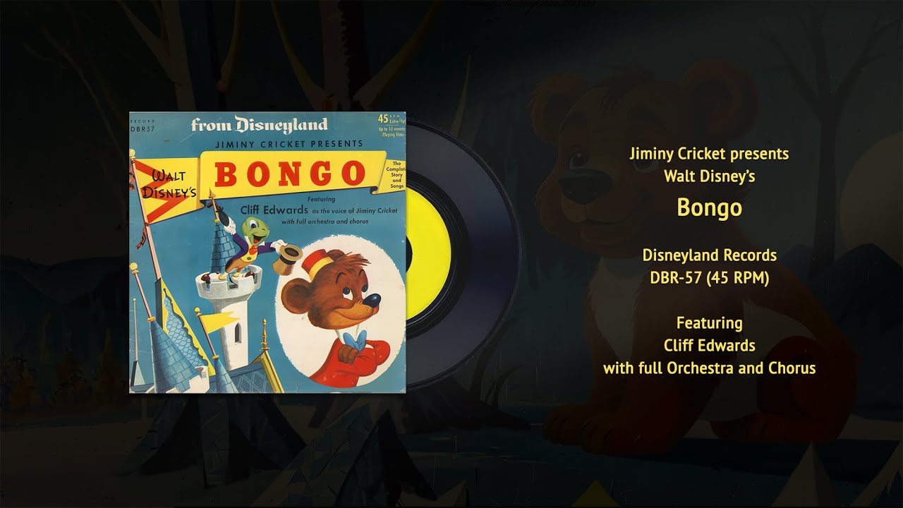 Walt Disney's Bongo (DBR-57) | Vintage Disney Vinyl Restored - YouTube