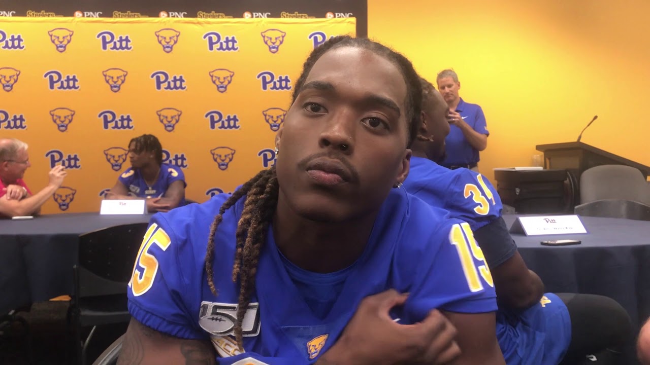 Pitt CB Jason Pinnock 8/2/19 | Media Day | PSN - YouTube