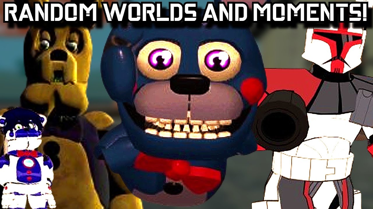 CHECKING OUT RANDOM FNAF WORLDS AND AVATARS WITH SOME BEAUTIFUL WORLDS ...