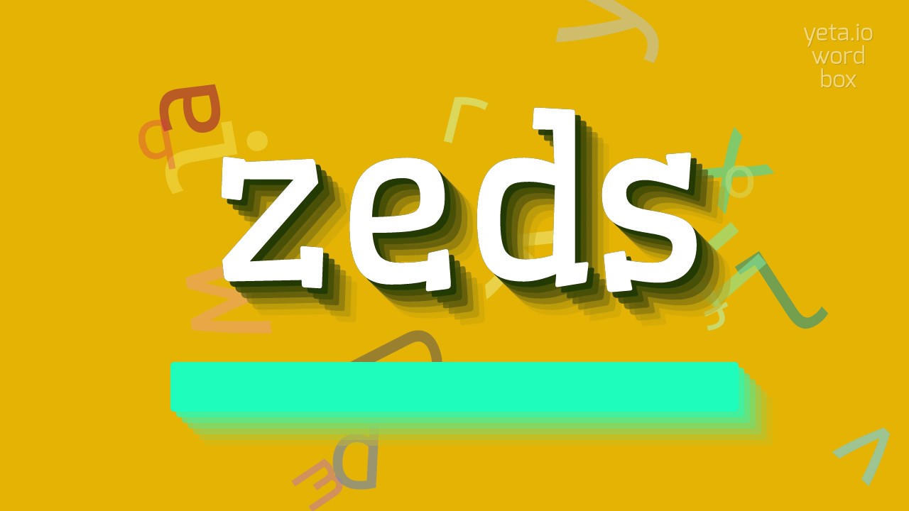 How to say "zeds"! (High Quality Voices) - YouTube