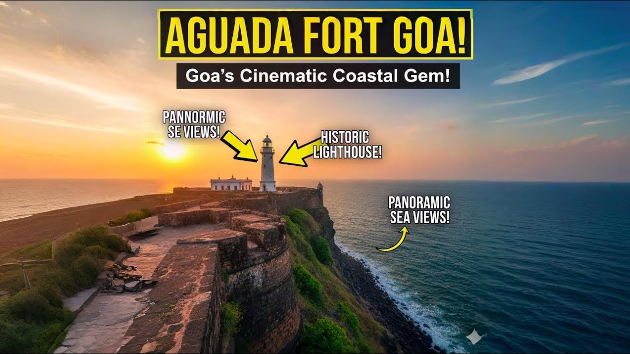Aguada Fort Goa: India's Iconic Lighthouse, Panoramic Sea Views ...