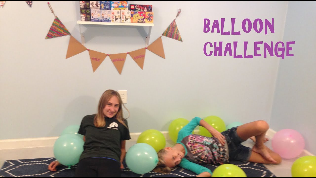 BALLOON CHALLENGE - YouTube