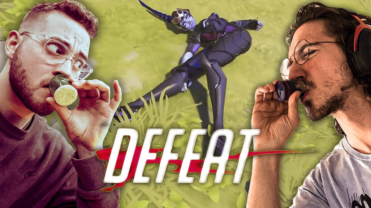 We turned competitive Overwatch into a drinking game - YouTube