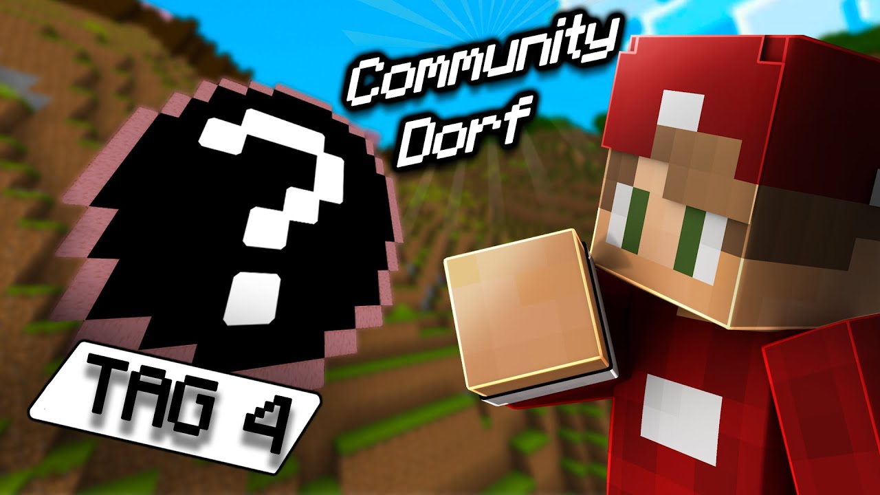 Wir BAUEN ein COMMUNITY-DORF! | MYSTERIÖSES LOCH! - Tag 4 | Floose.net ...
