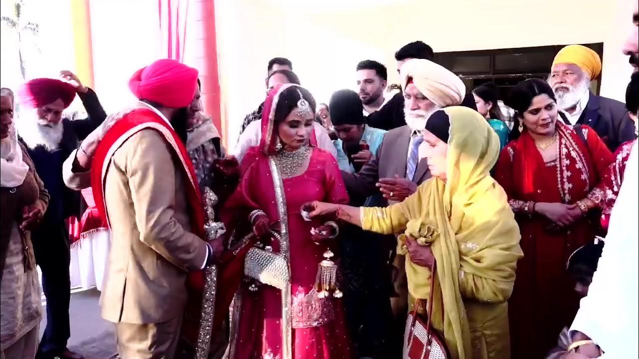 Rajvir Kaur & Baljinder Singh Wedding Ceremony Live By.Rk Studio Panchhat 94171-24622 - YouTube