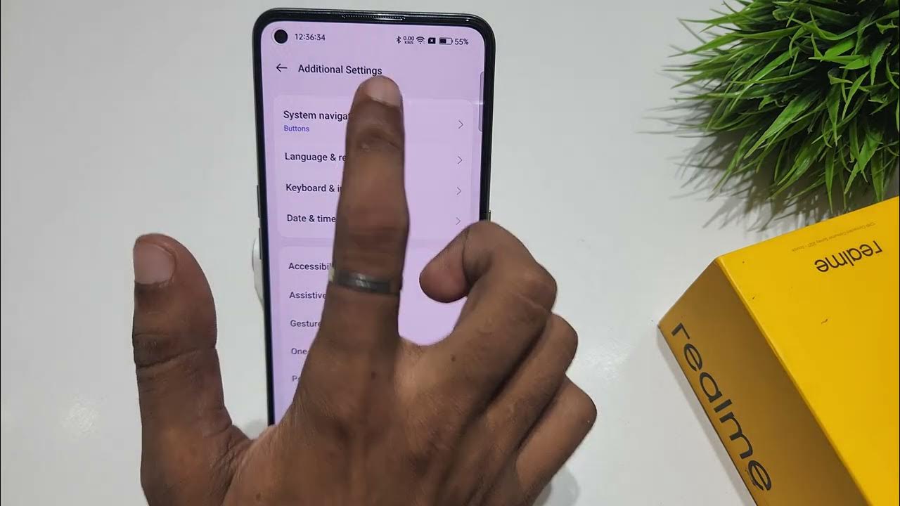How to change navigation button Realme x7 5g, x7 pro | Realme x7 navigation button kaise change ...