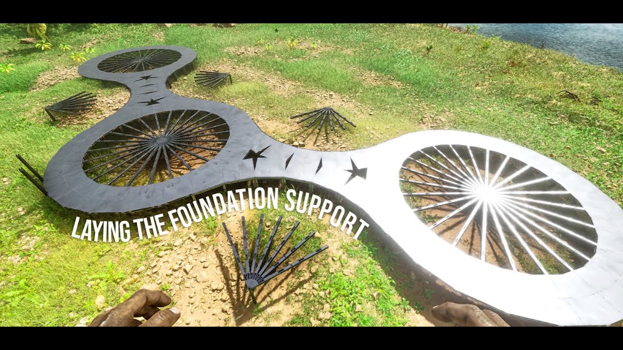Mutation Base - ARK: Survival Ascended - Foundation Support - YouTube