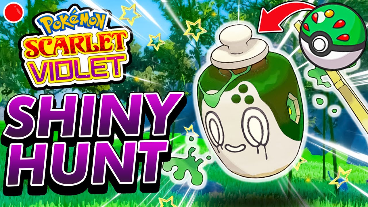 LIVE! POLTCHAGEIST Shiny Hunting in Pokemon TEAL MASK Scarlet and ...