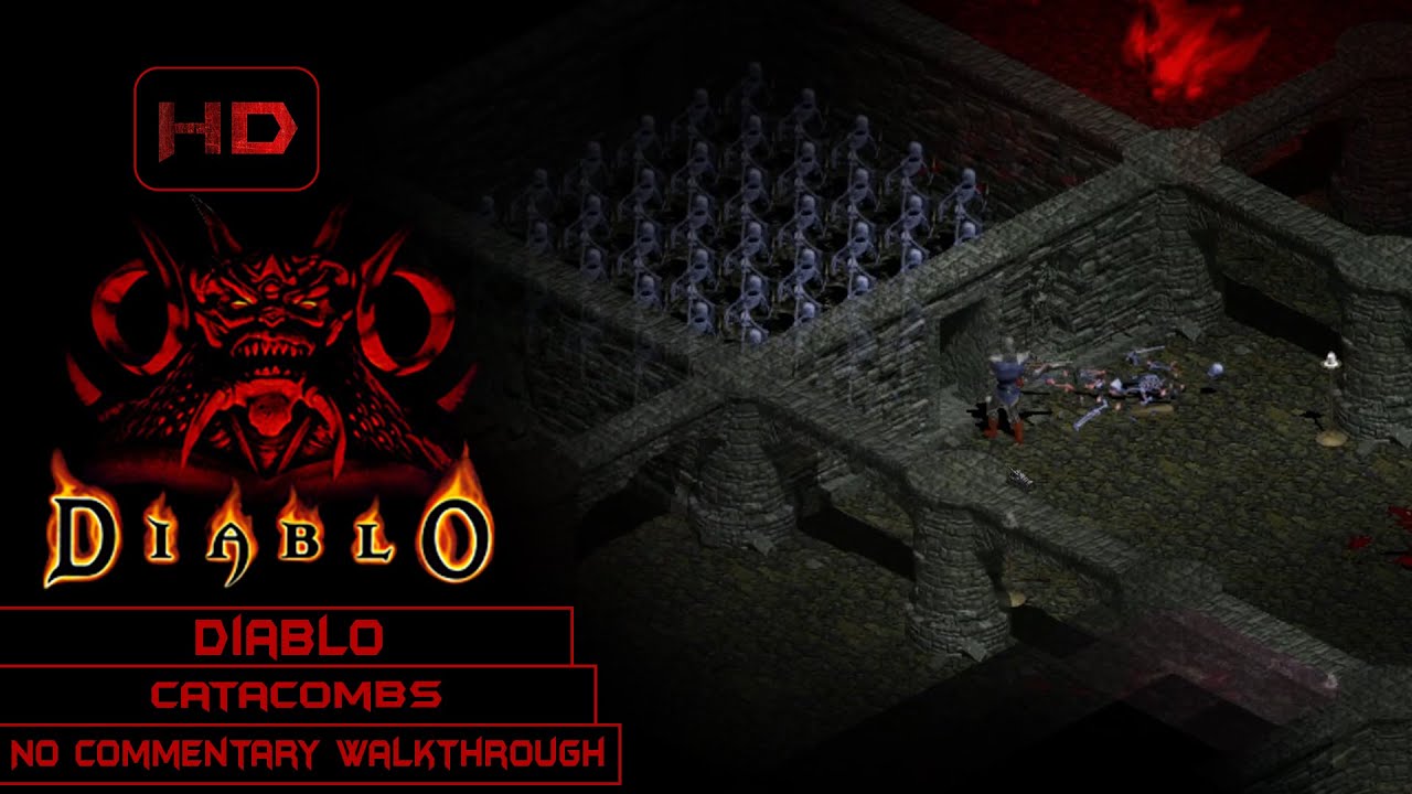 Diablo 1 | Catacombs | Longplay Walkthrough No Commentary - YouTube