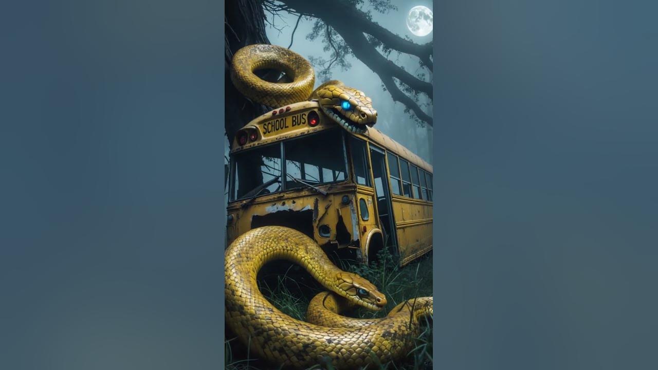 AI Travel Discovery | Python attacking Bus | Amazon Jungle #shorts # ...