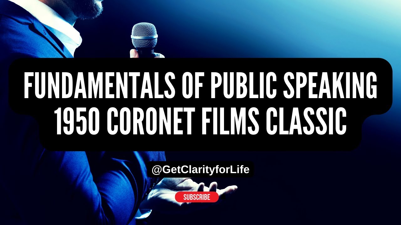 Fundamentals of Public Speaking, 1950 Coronet Films Classic # ...