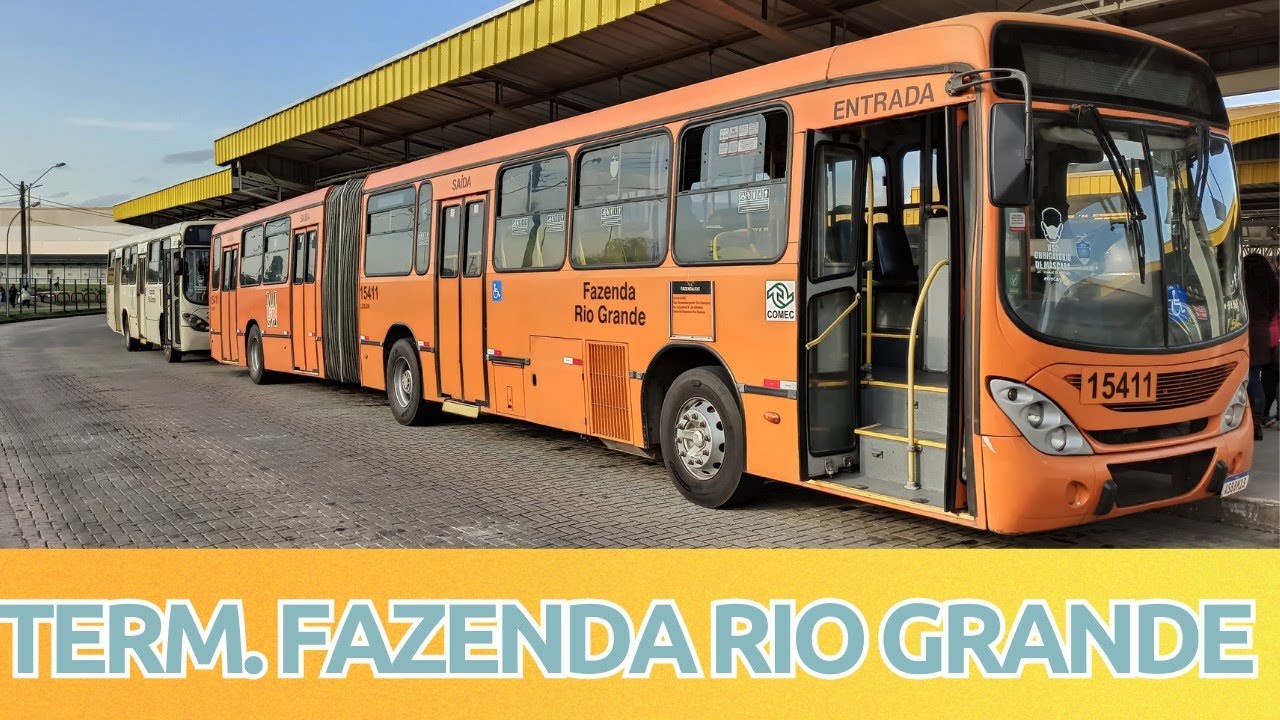 Terminal da Fazenda Rio Grande, Cidade que mais cresce no Brasil - YouTube