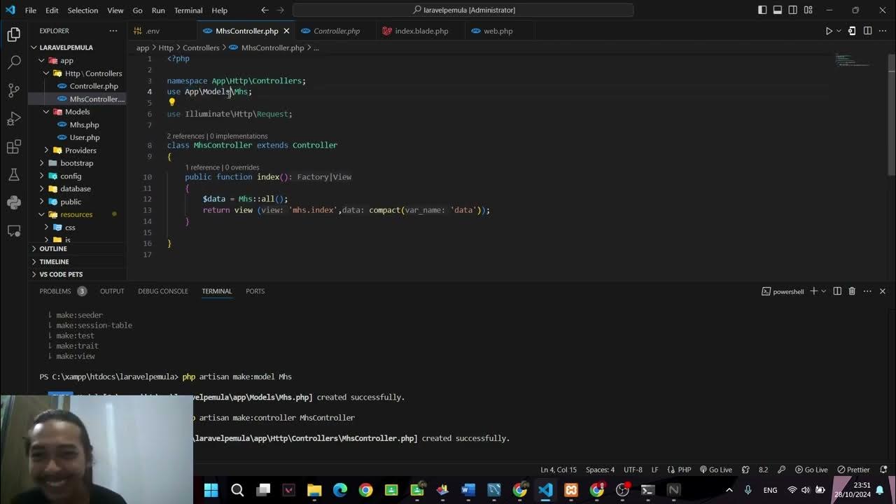 TUGAS LARAVEL - YouTube
