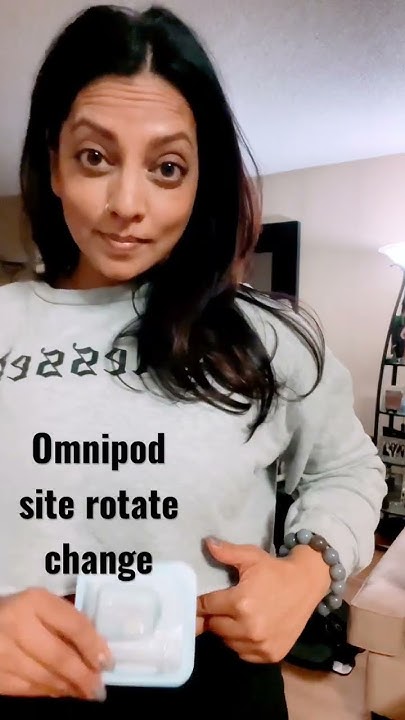 Omnipod site change - rotate details in description - YouTube