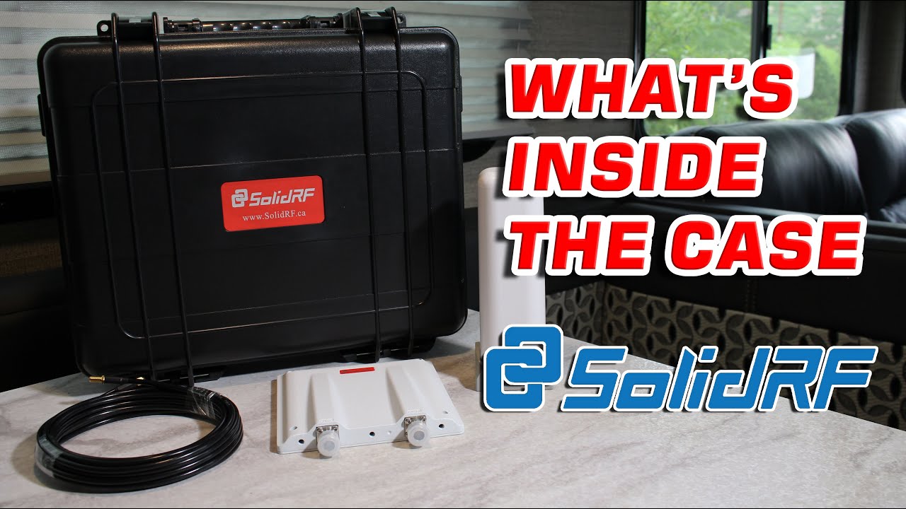 SolidRF Cell Phone Signal Booster RV Pro Unboxing | Un-boxing | Opening ...