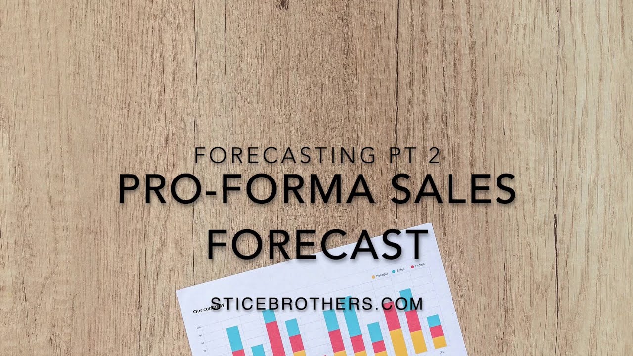 F02: Pro Forma Sales Forecasting - YouTube