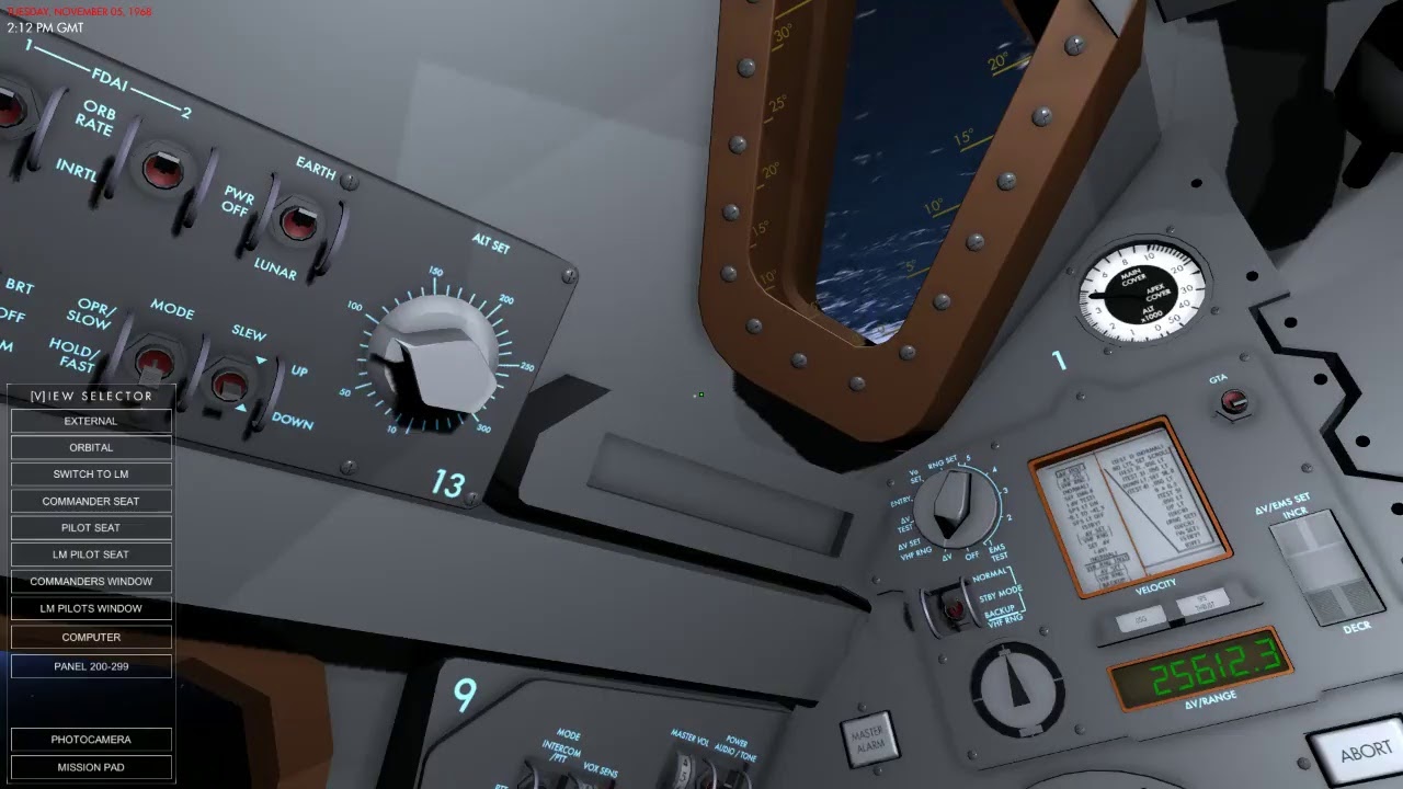 Re-Entry Orbital Simulator | Apollo Program | Launch and Orbit ...