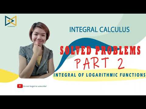 Integral of Logarithmic Functions Part 2 - YouTube