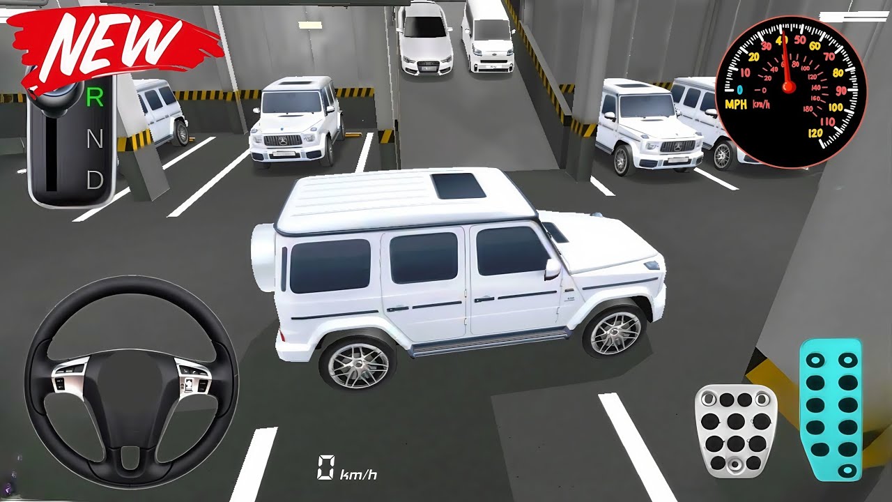 New Orange Mercedes G70 For Parking - 3d Driving Class android game ...