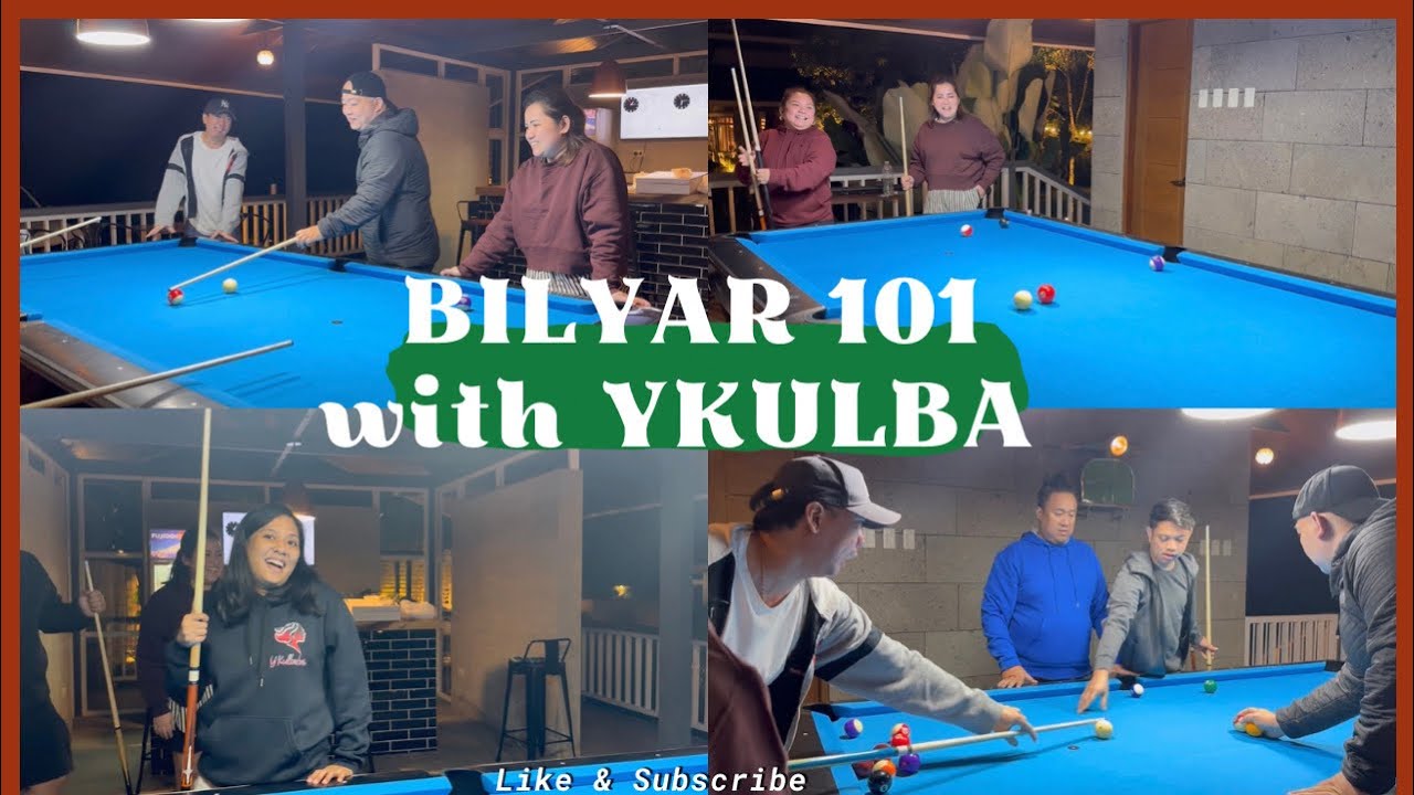 BILYAR 101 with YKULBA | Tambay nga ba sila ng Bilyaran | @YKulba ...