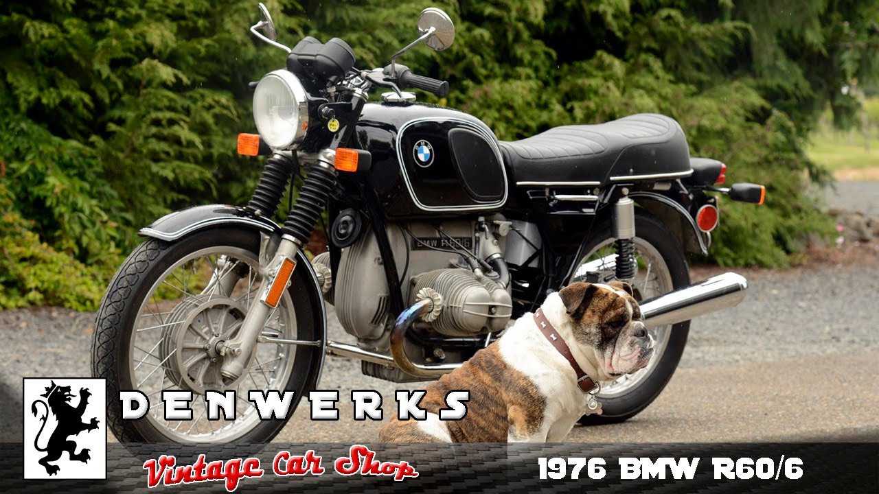 Survivor 1976 BMW R60/6 Motorcycle - Denwerks - NO RESERVE - YouTube