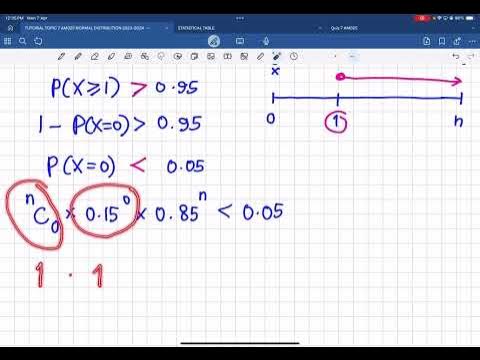 Binomial | Normal | Approximation | Tutorial 5 | Question 4 - YouTube