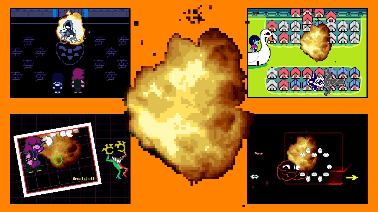(UPDATED!) DELTARUNE - A Whole Lotta "explosion.gif" Moments (Chapters ...