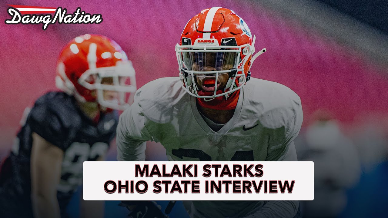 Malaki Starks recounts his sensational freshman season for Georgia ...